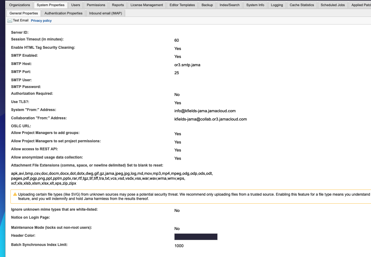 SMTP Troubleshooting – Jama Software Support