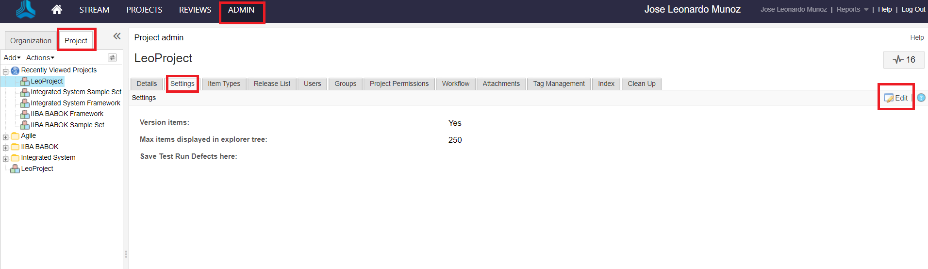 Items not displayed in the Explorer Tree Project – Jama Software Support