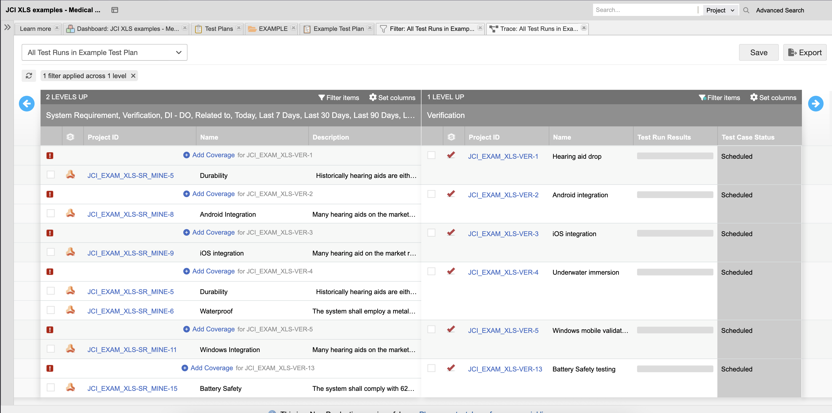 How to access traceability information of Test cases in a Test Plan ...
