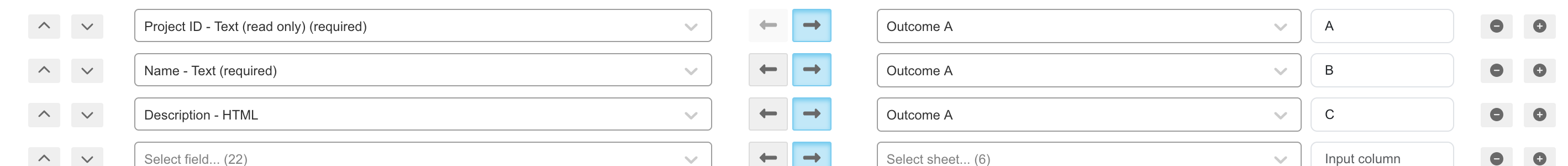 Conditional Field Inheritance in Jama Connect Interchange™ Excel ...